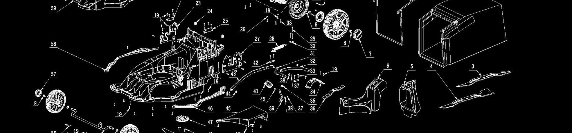 EGO LAWN MOWER PARTS DIAGRAMS