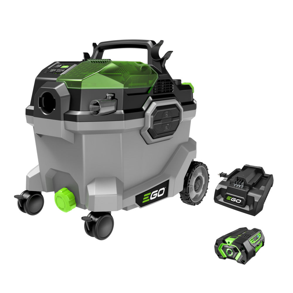 EGO Power+ WDV0904 9 Gallon Wet/Dry Vacuum with 5.0Ah Battery and 320W